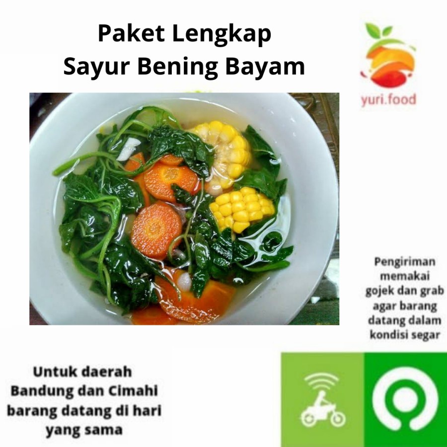 Jual Paket Siap Masak Sayur Bening Bayam | Shopee Indonesia