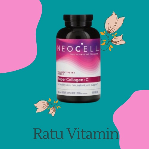 Jual Neo Cell Neocell Super Collagen + C Collagen Type 1 & 3 360 ...