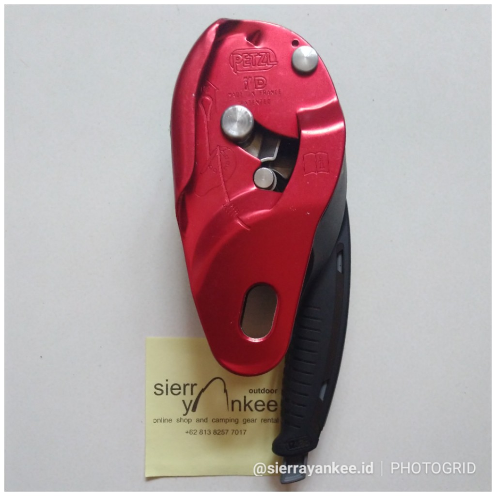 Jual PETZL ID L INDUSTRIAL DESCENDER FOR ROPE ACCESS RESCUE | Shopee ...