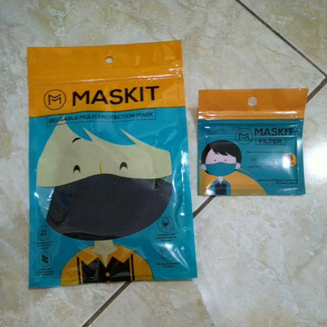 Jual MASKIT REUSABLE (bukan masker kain biasa) | Shopee Indonesia