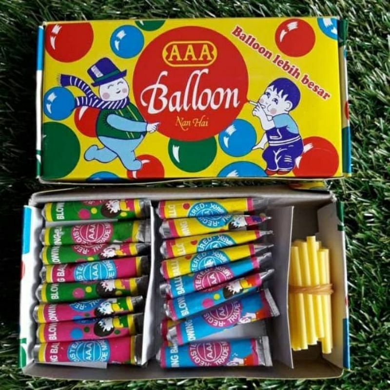 Jual BALONTIUP AAA ORIGINAL/BALON TIUP JADUL 1PCK ISI 32PCs | Shopee ...