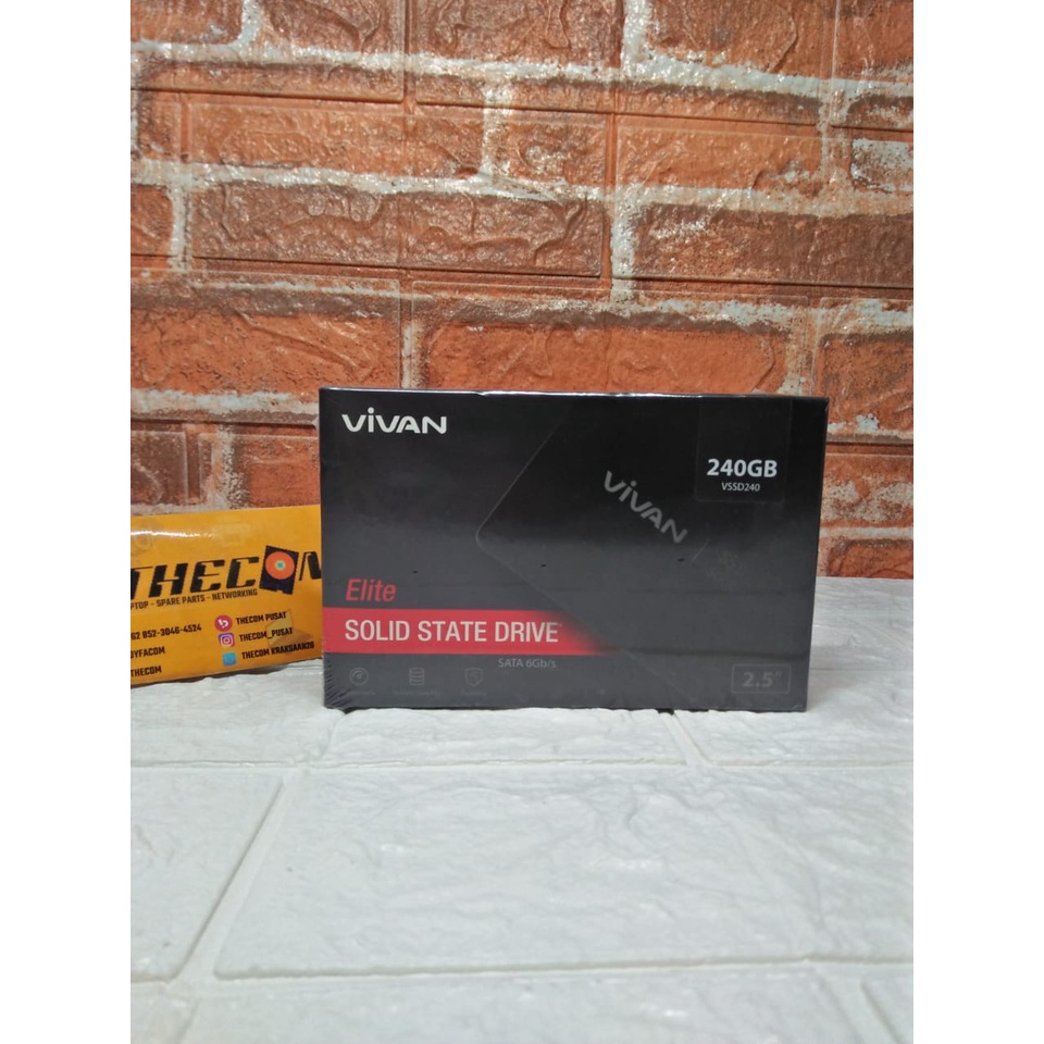 Jual SSD Vivan VSSD120 VSSD240 Light & Portable 120GB 240GB Hard disk ...