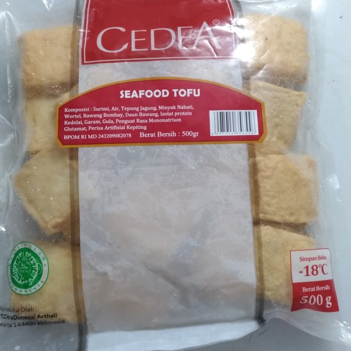 Jual Cedea Seafood Tofu 500grm | Shopee Indonesia