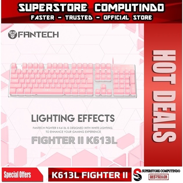 Jual Fantech K613L Fighter II - Sakura Lite Edition - RGB Gaming ...