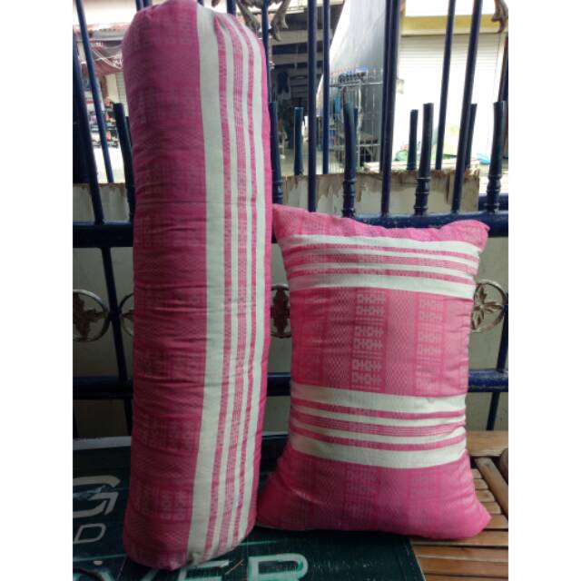 Jual bantal /guling kapuk (harga untk 1 brg) kapuk asli | Shopee Indonesia