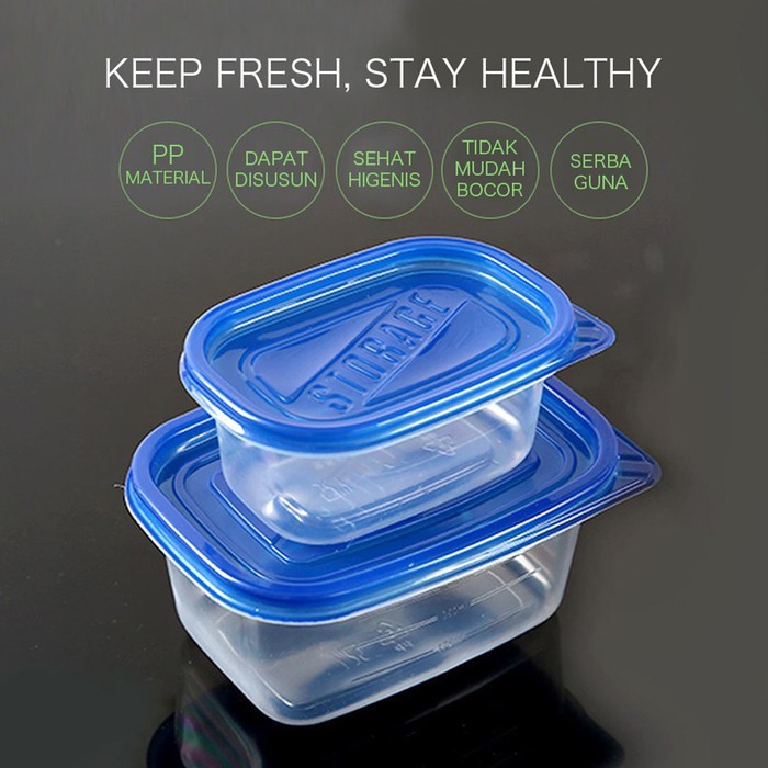 Jual Bigzoo Lunch Box Tempat Penyimpanan Makanan Food Container Plastik ...