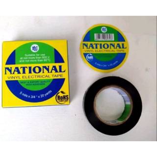 Jual Lem Listrik/Isolasi listrik National Vinyl Electrical Tape ...