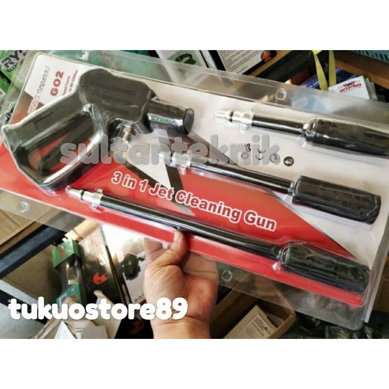Jual stick jet cleaner / gun jet cleaner set 3in1/ stik tembak | Shopee ...