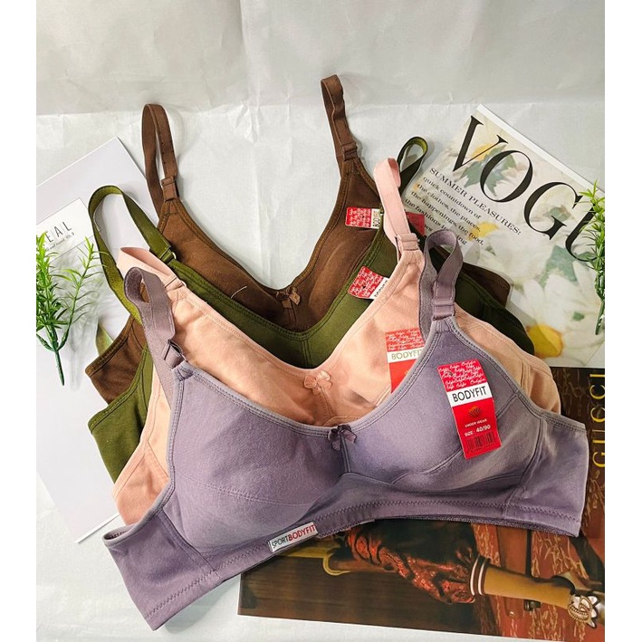 Jual Bh/bra sport body fit premium tanpa busa dan kawat | Shopee Indonesia