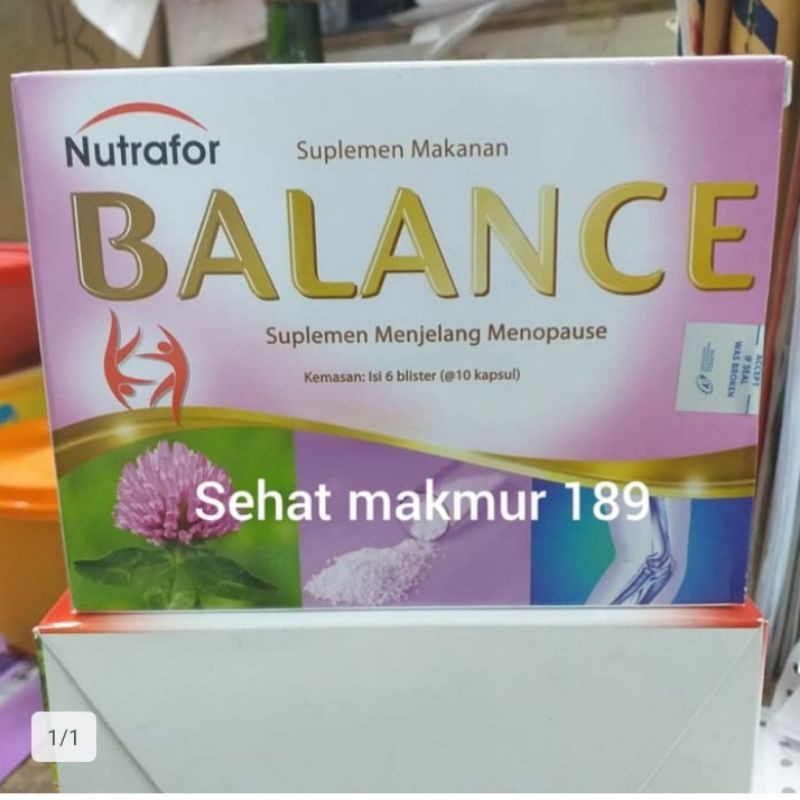 Jual Balance suplement menjerang monepouse(nutrafor) | Shopee Indonesia