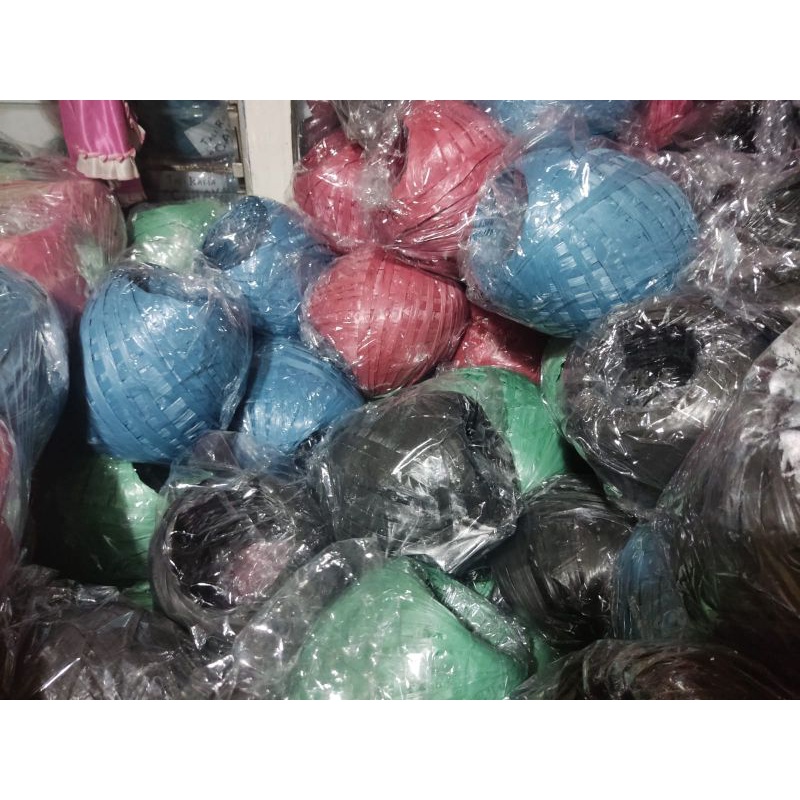 Jual Tali Rafia Murah Besar - Tali Rumput Jepang Kuat 500gram, 700gram ...