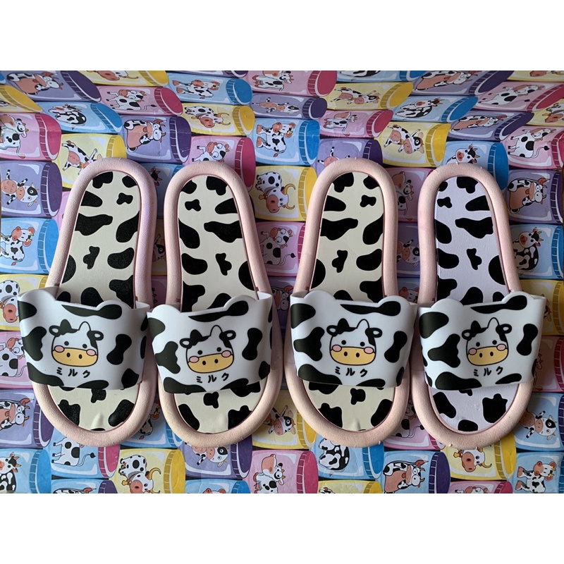 Jual sandal corak sapi | Shopee Indonesia