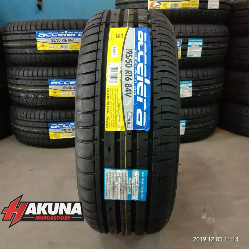Jual Ban Mobil Tubles 195 50 R16 ACCELERA PHI-R 195 50 Ring 16 Tahun Produksi Terbaru | Shopee ...