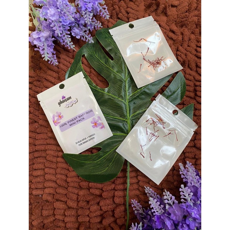 Jual MINI PACK IRANIAN SAFFRON ORIGINAL (UNTUK DI MINUM) | Shopee Indonesia