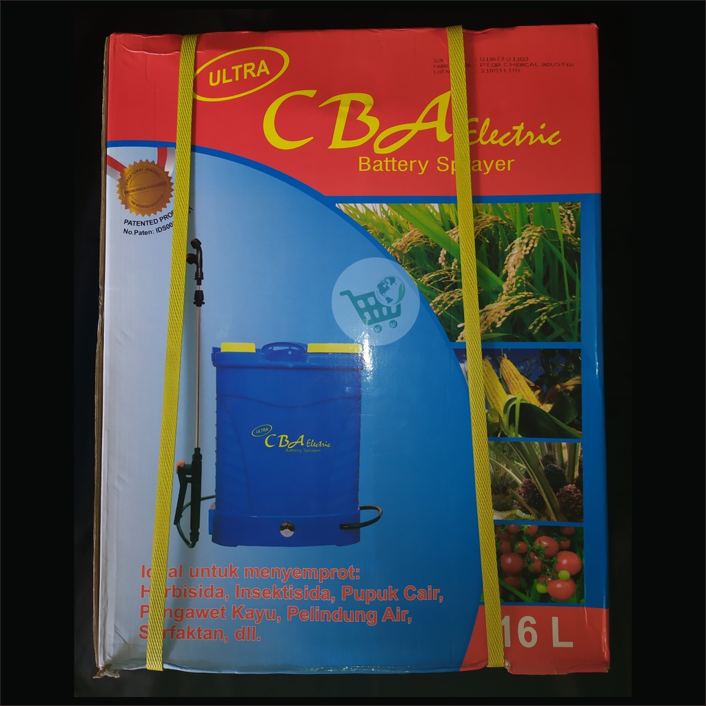 Jual Sprayer CBA Elektrik 16 Liter (Alat Semprot Elektrik) | Shopee ...
