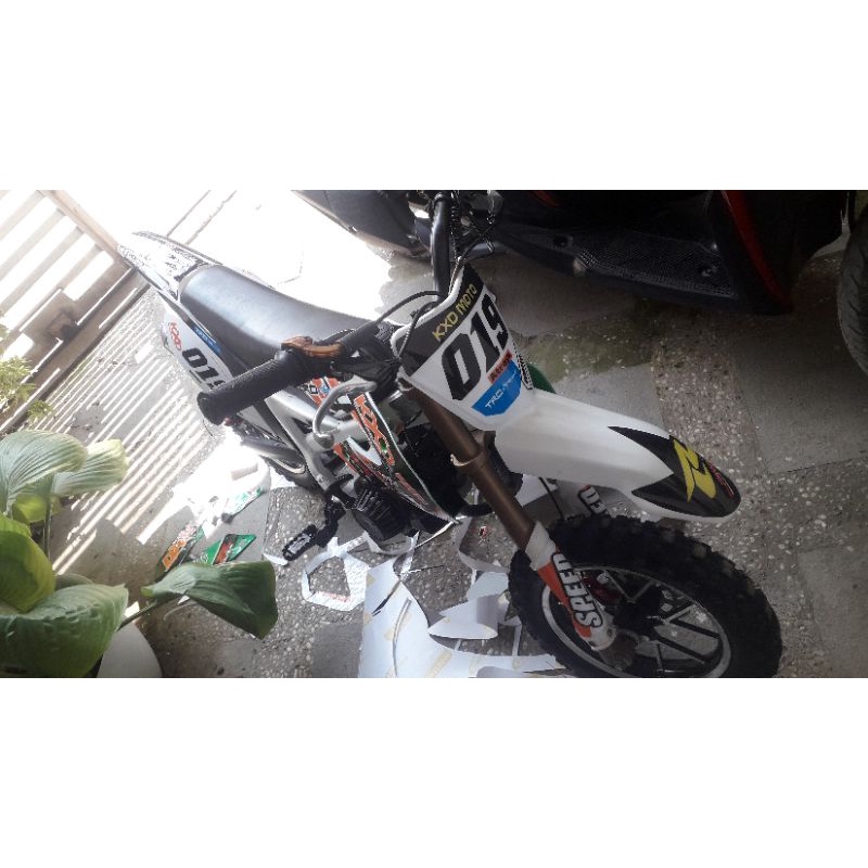 Jual striping trail mini KXD 50cc MT3 (bukan motor ny) | Shopee Indonesia