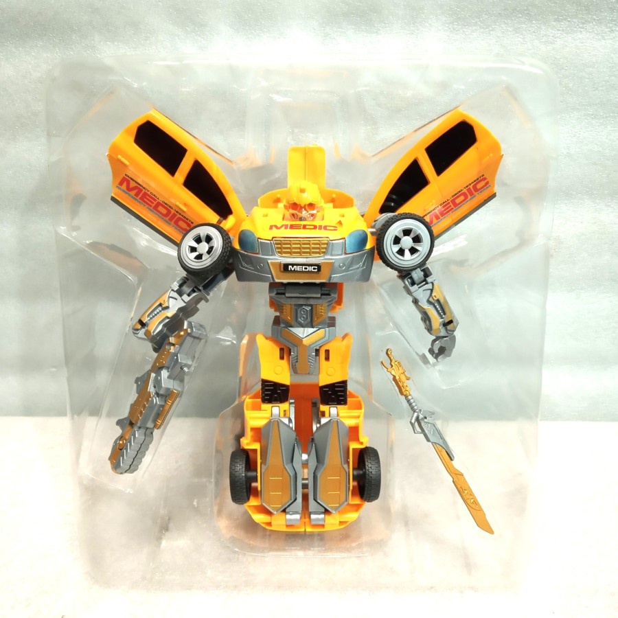Jual Mainan Anak Robot TRANSFORMERS Super Change Robot Bumblebee 9523/ ...
