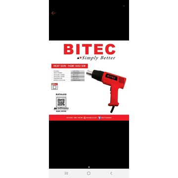 Jual bitec hgm 1602 hot air gun pemanas listrik | Shopee Indonesia