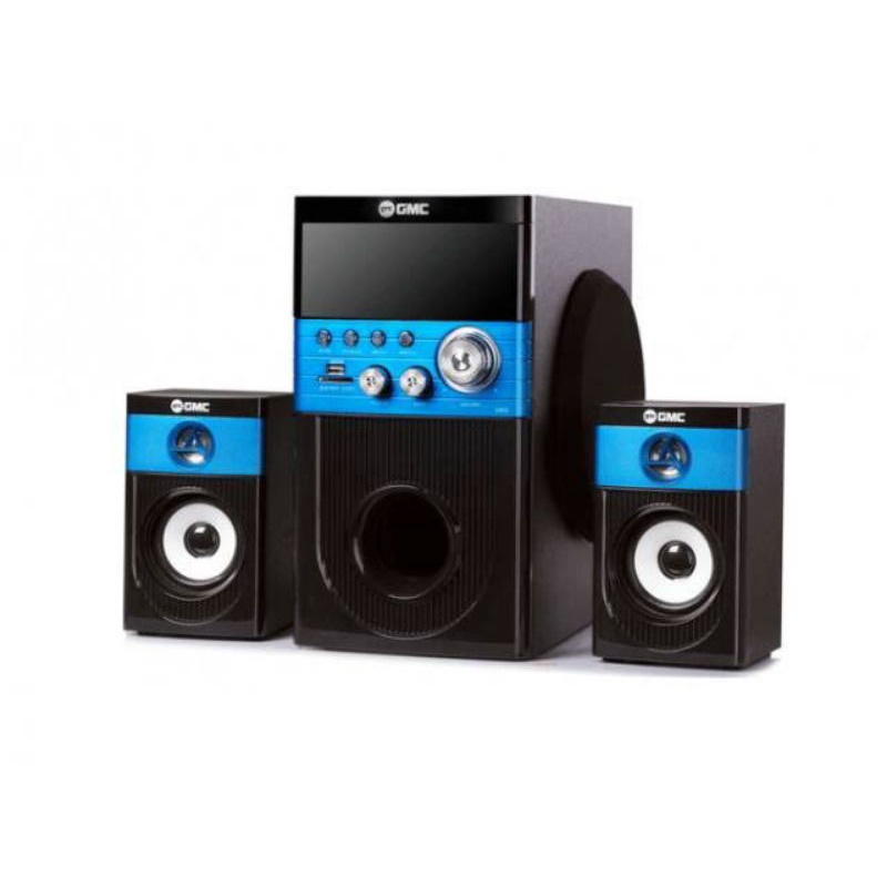Jual SPEAKER AKTIF GMC 888Q MULTIMEDIA, USB, SD CARD, AUDIO INPUT ...