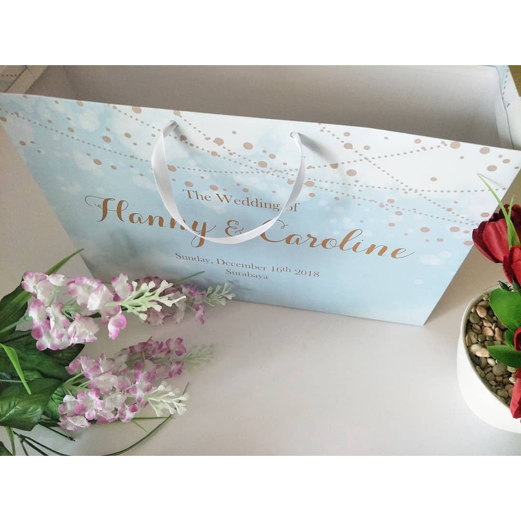 Jual PAPERBAG SIZE 35x23x10cm Bag Bridesmaid / Paperbag Olshop ...