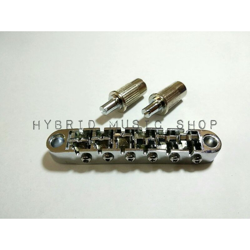 Jual Saddle Bridge tune o matic Gitar Ibanez Chrome Set | Shopee Indonesia