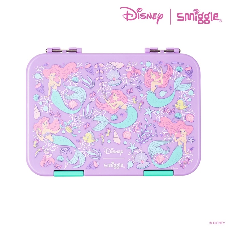 Jual Smiggle Disney Princess Ariel Medium Bento Lunchbox | Shopee Indonesia