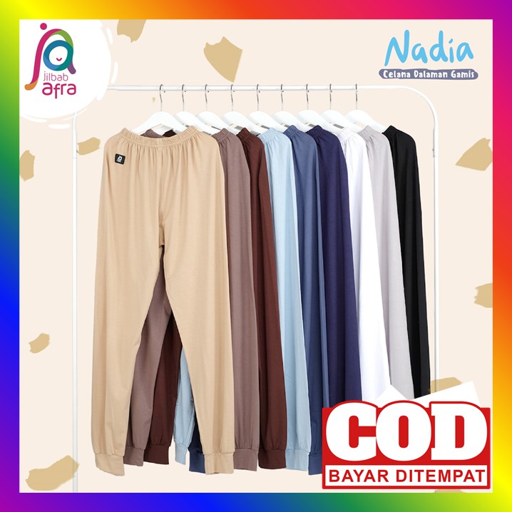 Jual Celana Daleman Gamis Jumbo Wanita Dewasa Panjang Legging Tebal ...