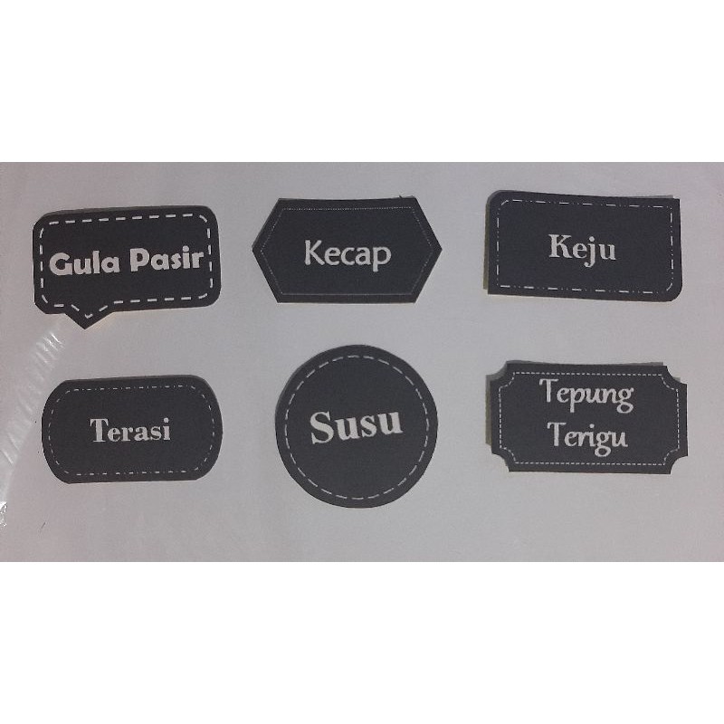 Jual Stiker Bumbu/Stiker Tempel | Shopee Indonesia