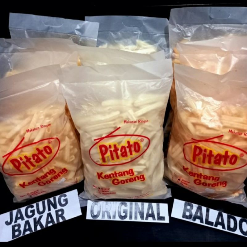 Jual pitato kentang goreng 250gr | Shopee Indonesia
