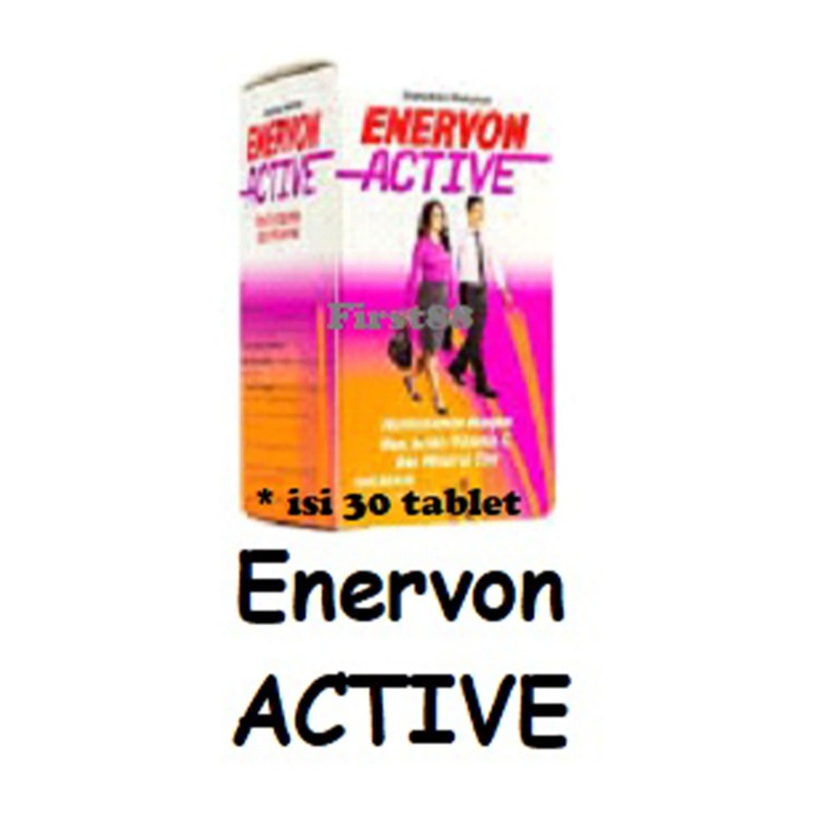 Jual ENERVON ACTIVE - Multivitamin dan Mineral, isi 30 tablet | Shopee ...