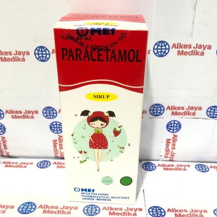 Jual Paracetamol Sirup 60ml Mef - Obat Demam | Shopee Indonesia