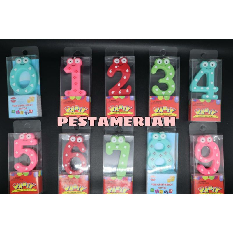 Jual LILIN ANGKA / LILIN ANGKA ULANG TAHUN/ LILIN ANGKA ULTAH/ LILIN ...