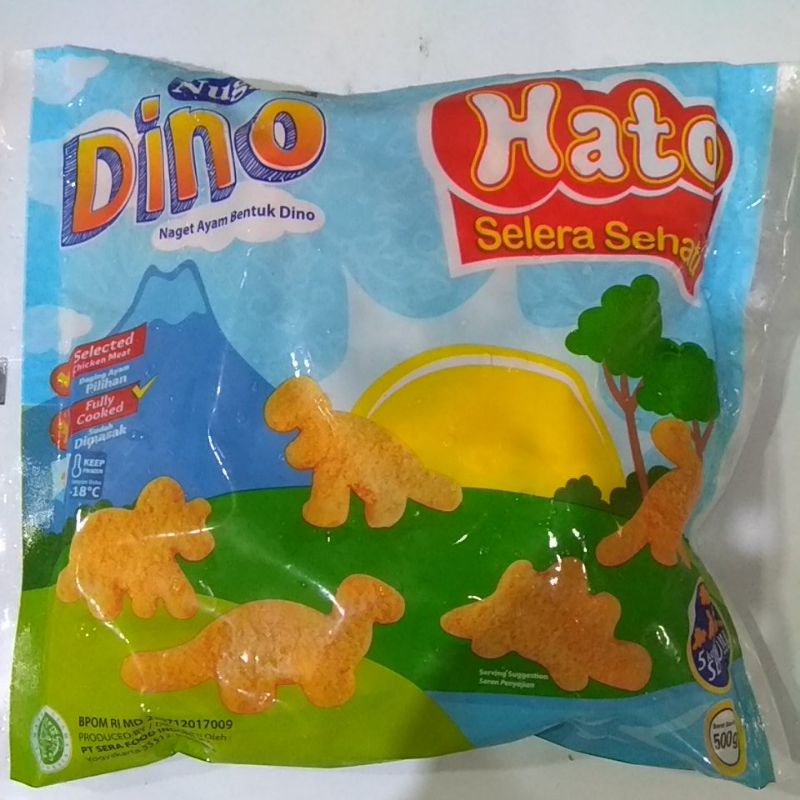 Jual Hato nugget dino 500gr | Shopee Indonesia