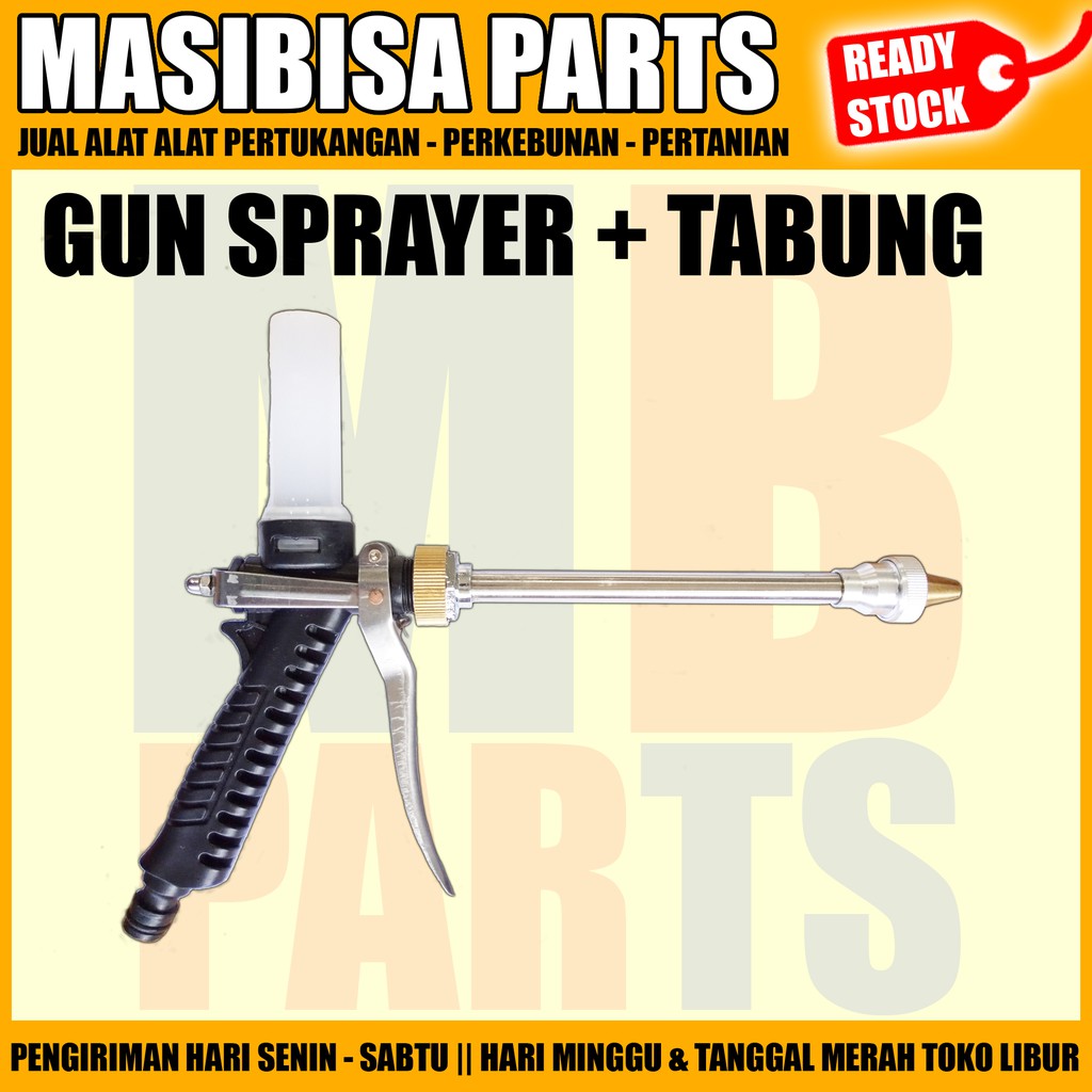 Jual STIK / GUN SPRAYER CUCI MOBIL + TABUNG SABUN | Shopee Indonesia