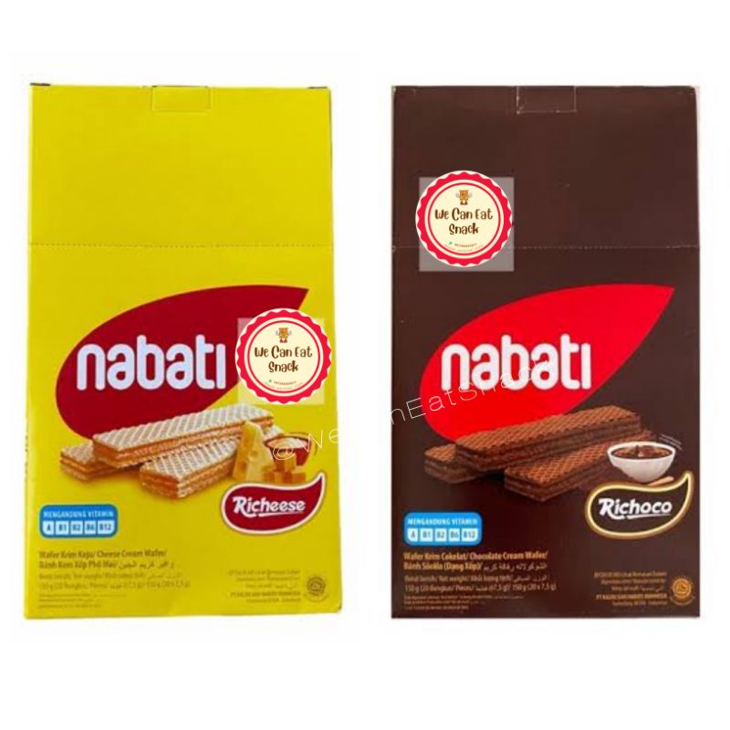 Jual Biskuit Nabati Wafer 5 Gram (1 Pack isi 20pcs) | Shopee Indonesia