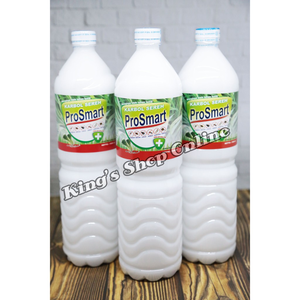 Jual KARBOL SEREH PROSMART - BOTOL 1.5 LITER | Shopee Indonesia