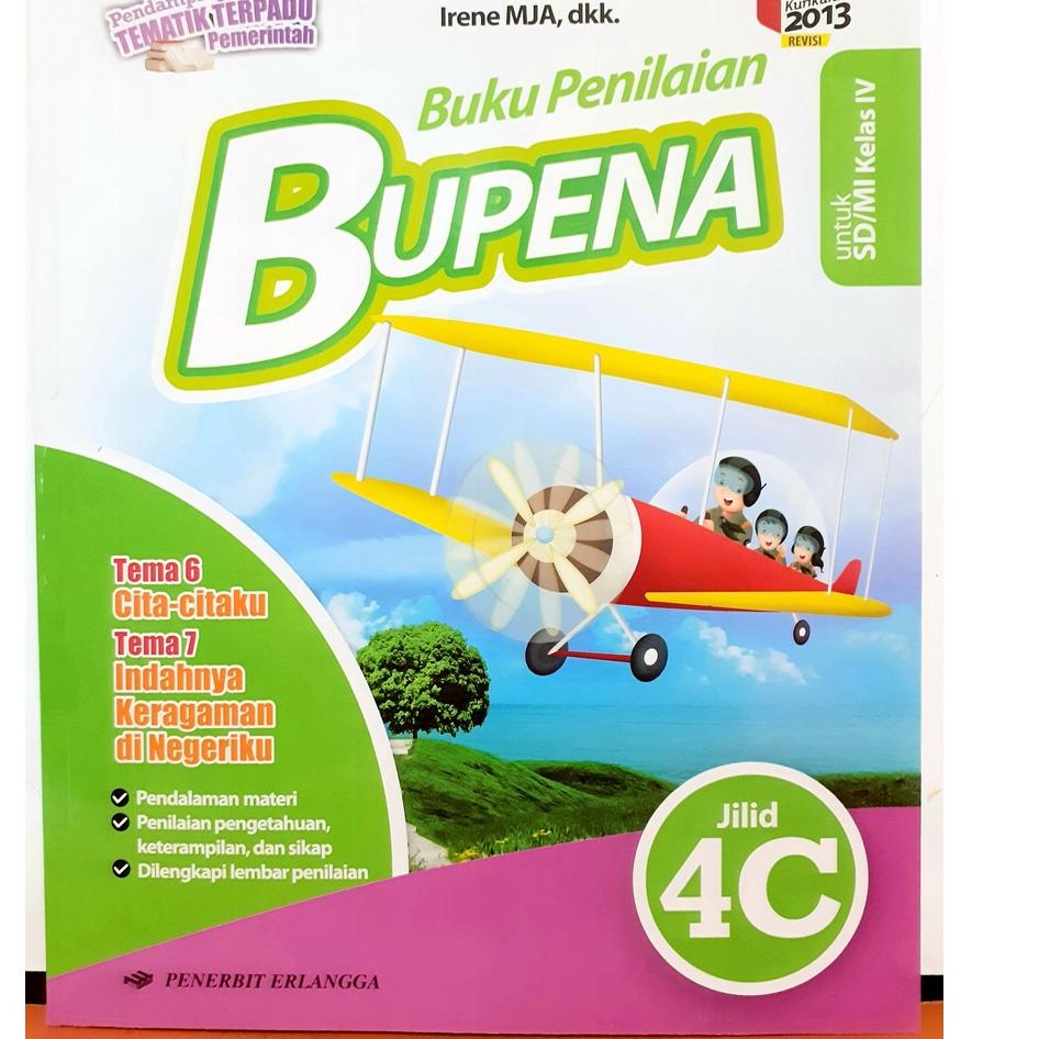 Jual ids9S3e-- BUPENA KELAS 4 SD K13 PENERBIT ERLANGGA (4A 4B 4C 4D) | Shopee Indonesia