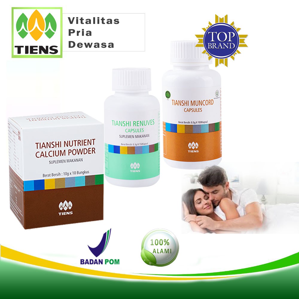 Jual Tiens Paket Obat Kuat Pria 3 (2btl muncord + 2box Nhcp + 2btl ...