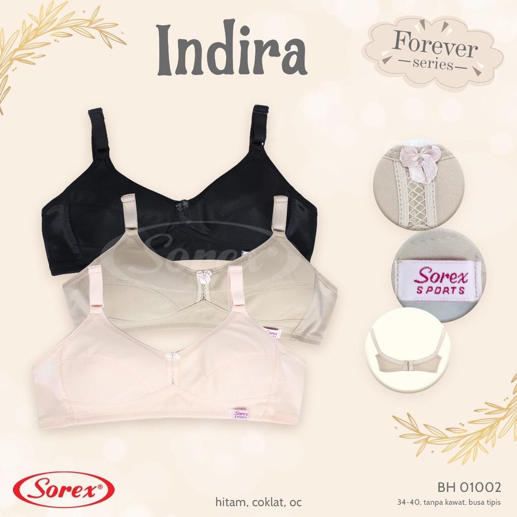 Jual BRA BH SOREX 01002 | TANPA KAWAT BUSA TIPIS | KAIT 2 | SIZE 34-40 ...