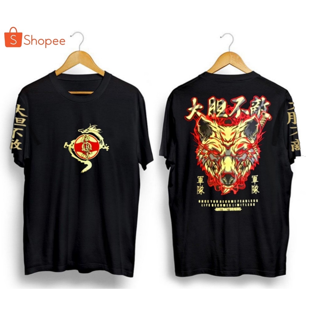Jual KAOS SRIGALA EMAS KAOS GOLD DRAGON BAJU KAOS DISTRO ORIGINAL KAOS ...