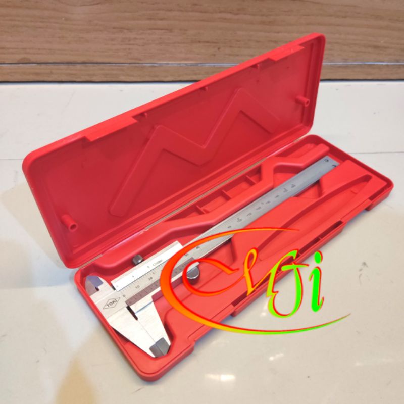 Jual Toki Sigmat Manual 6 inch Original Japan Vernier Caliper Skekmat Jangka sorong manual 150 ...