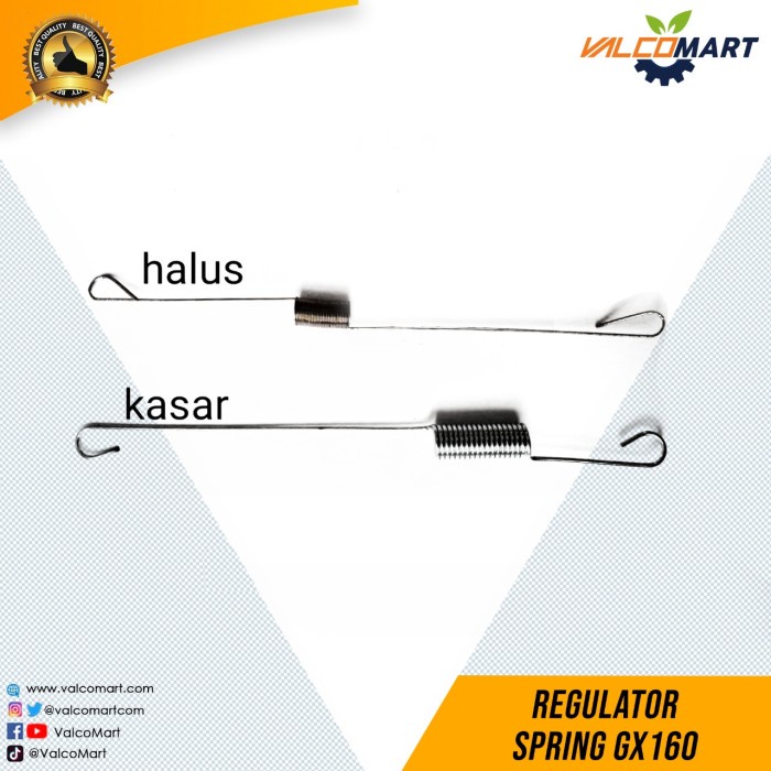 Jual Sparepart GX 160 Regulator Spring (Set) | Shopee Indonesia