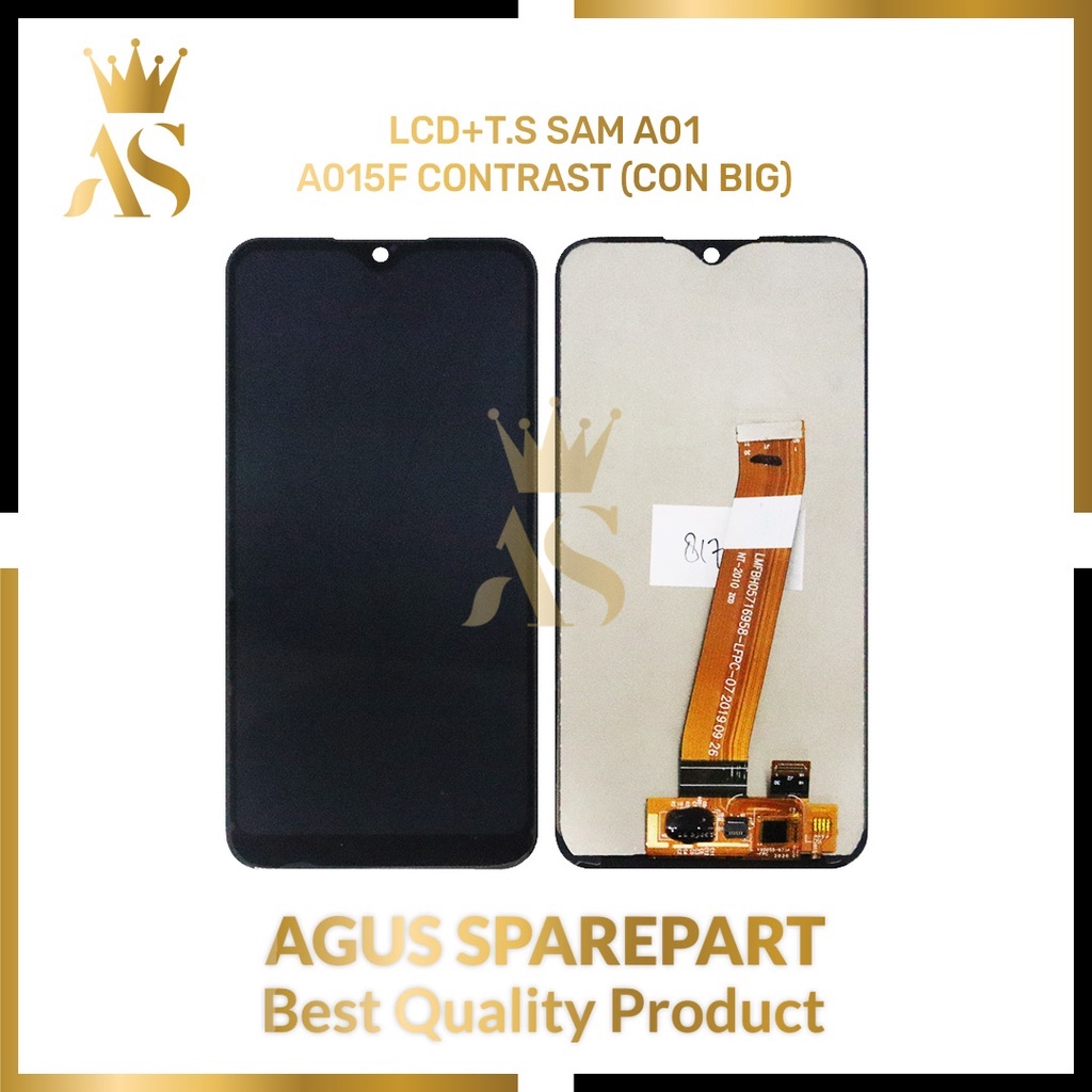 Jual LCD TOUCHSCREEN SAMSUNG A01 / A015 / A015F (CONNECTOR BIG ...