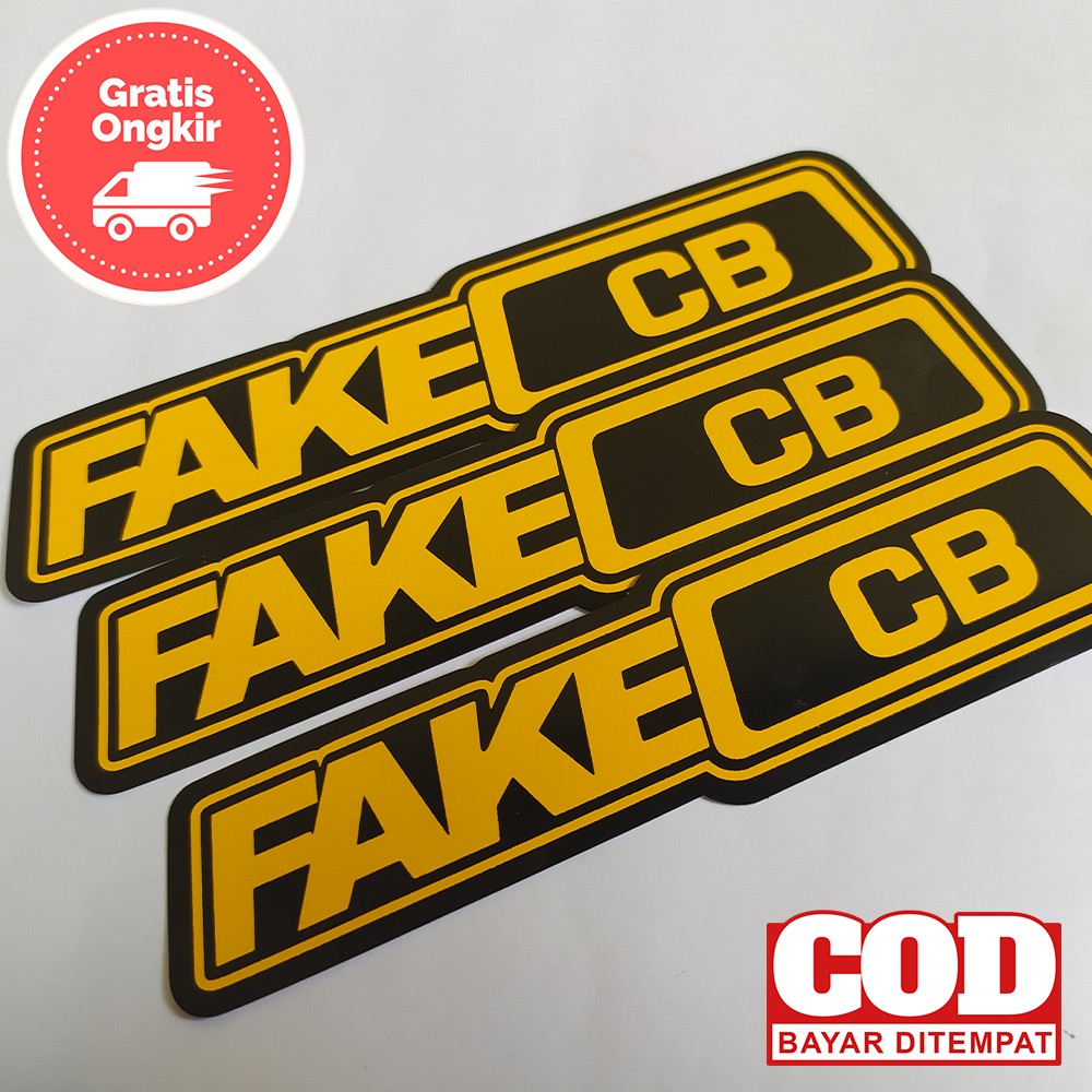 Jual sticker motor fake CB, cutting sticker , setiker motor , sticker ...