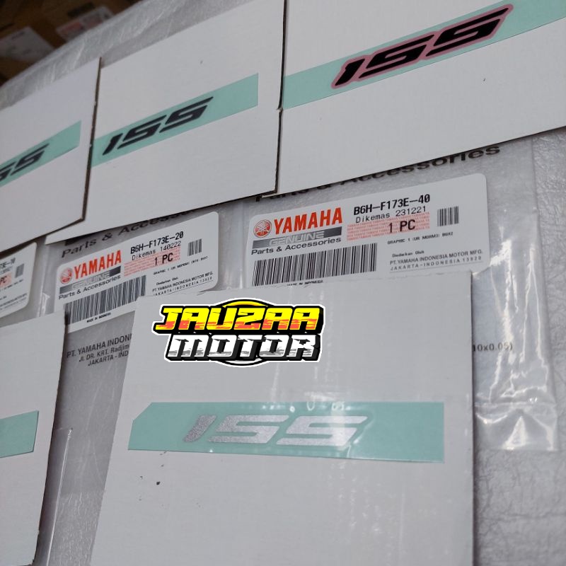 Jual Logo Graphic stiker tulisan 155 all new nmax original yamaha B6H ...