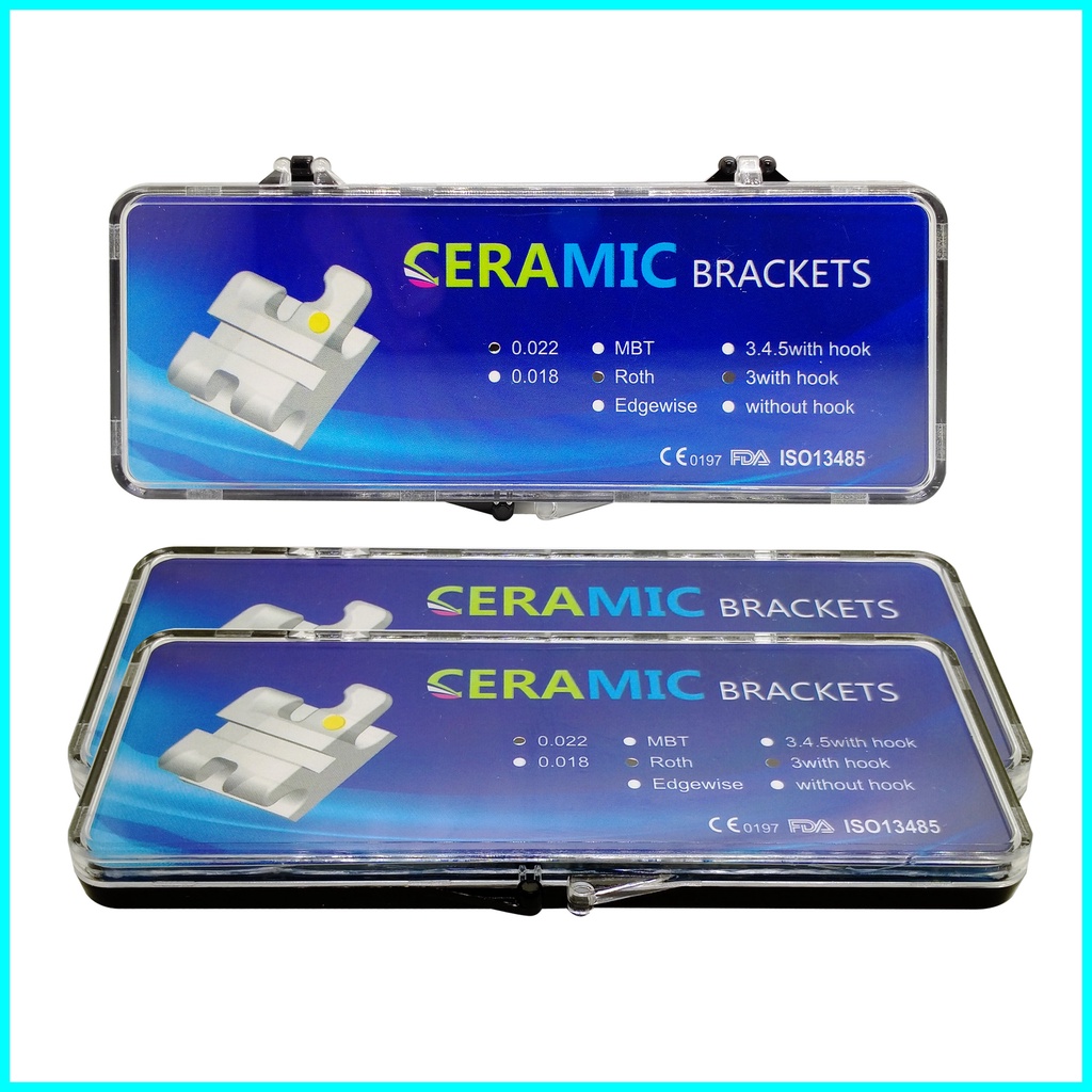 Jual Dental Orthodontic Ceramic Bracket Gigi Ortho 022 Roth | Shopee ...