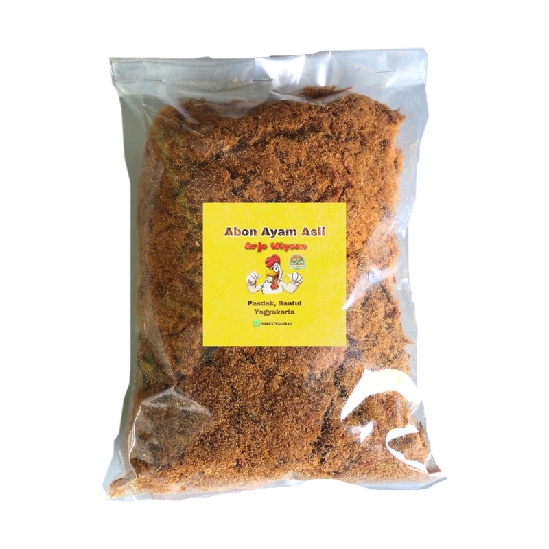 Jual Abon Ayam manis asli Bantul 1 Kg | Shopee Indonesia