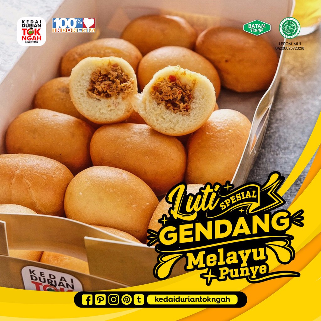 Jual Luti Gendang Oleh Oleh Khas Batam Isi ( 25 ) | Shopee Indonesia