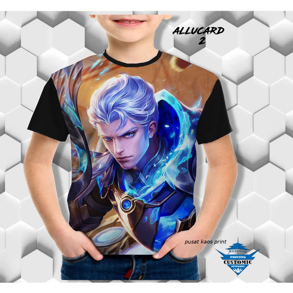 Jual baju anak mobile legend - kaos anak fullprint allucard angel ALL SKIN 2 | Shopee Indonesia