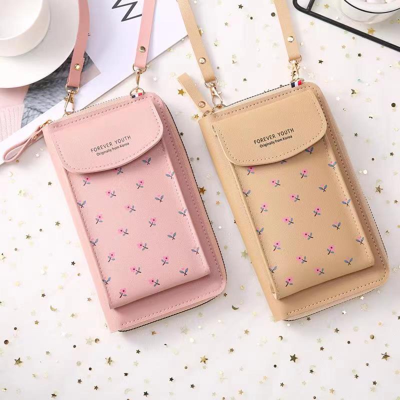 Jual Dompet Pocket Tempat Hp Wanita / Tas Dompet Selempang Wanita Import Murah Real Pict ...
